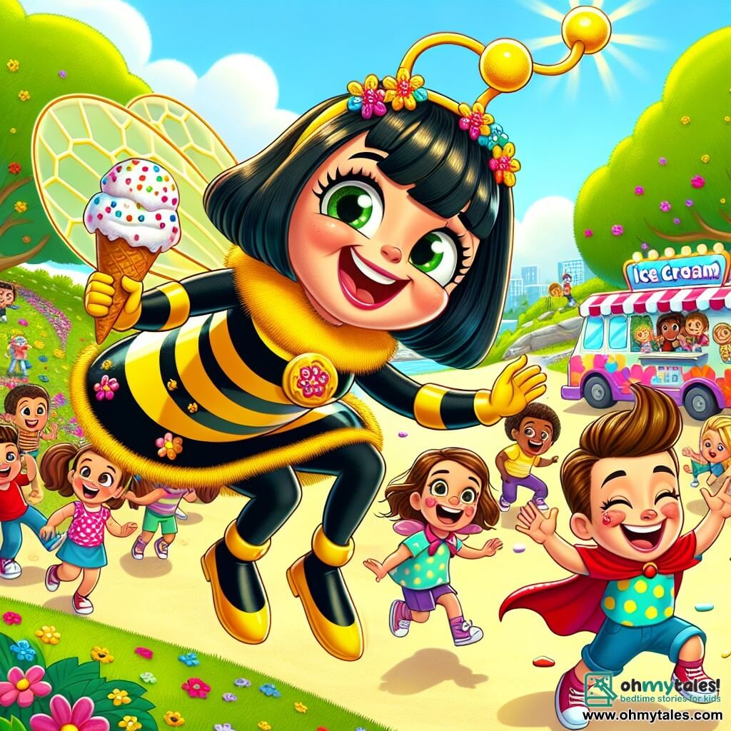 🎧 Buzz & Giggles: The Ice Cream Adventure! | Comedic superhero story ...