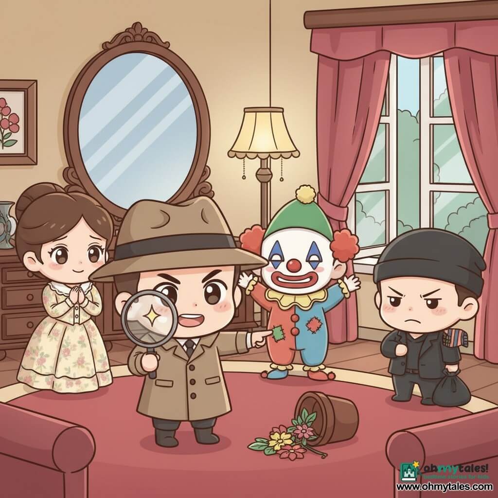 🎧 The Curious Case of the Clown's Secret | Detective story | 7-8 years ...