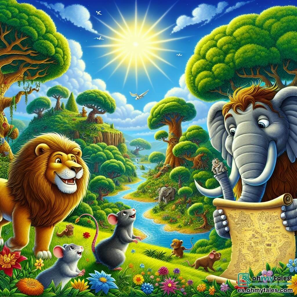 🎧 El León Valiente y sus Valiosos Amigos | Cuento tradicional | 3/4 ...