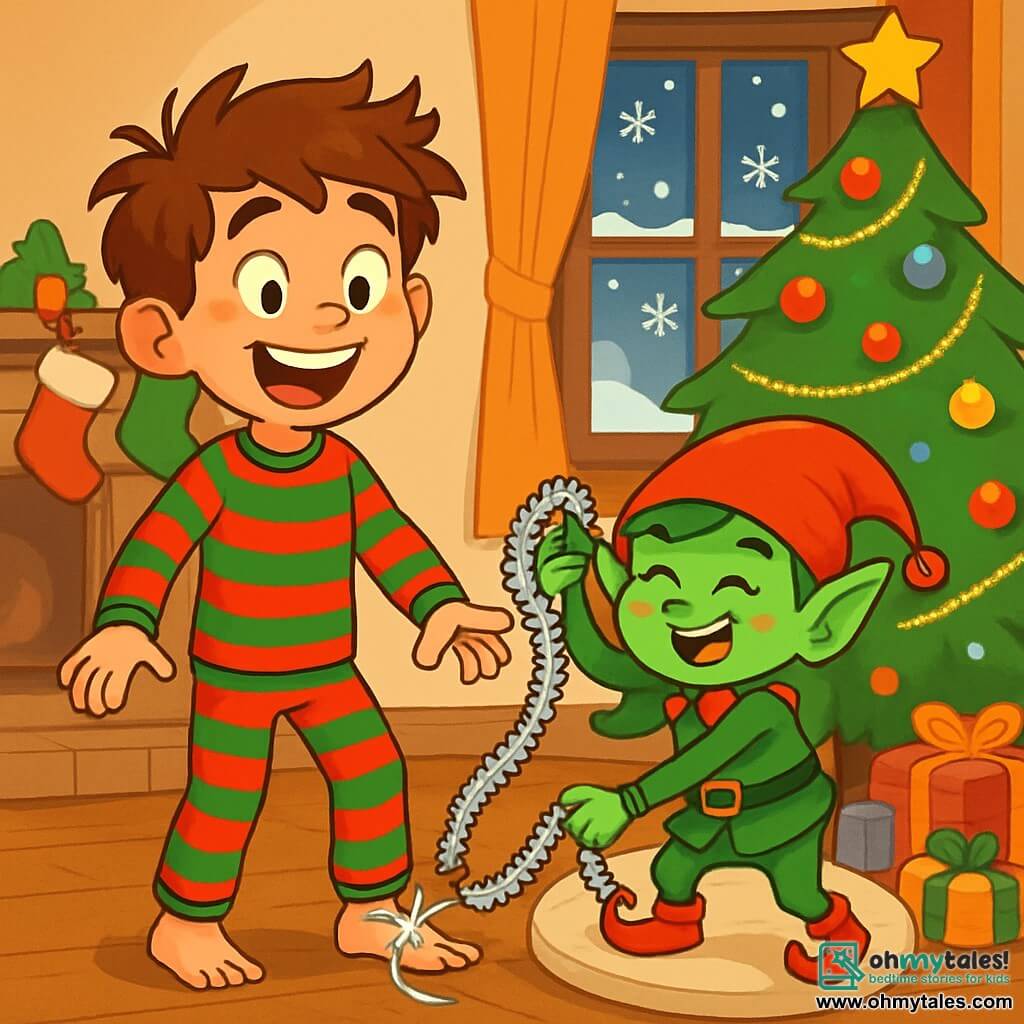💬 Max and the Christmas Prankster Elf | Story of the Christmas ...