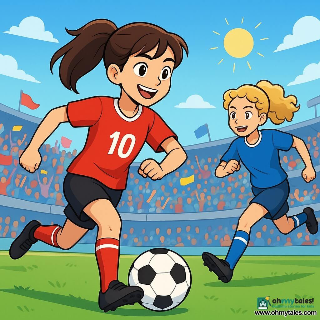 🎧 The bridge pass | Football Player Story | 11-12 years old | Audio ...