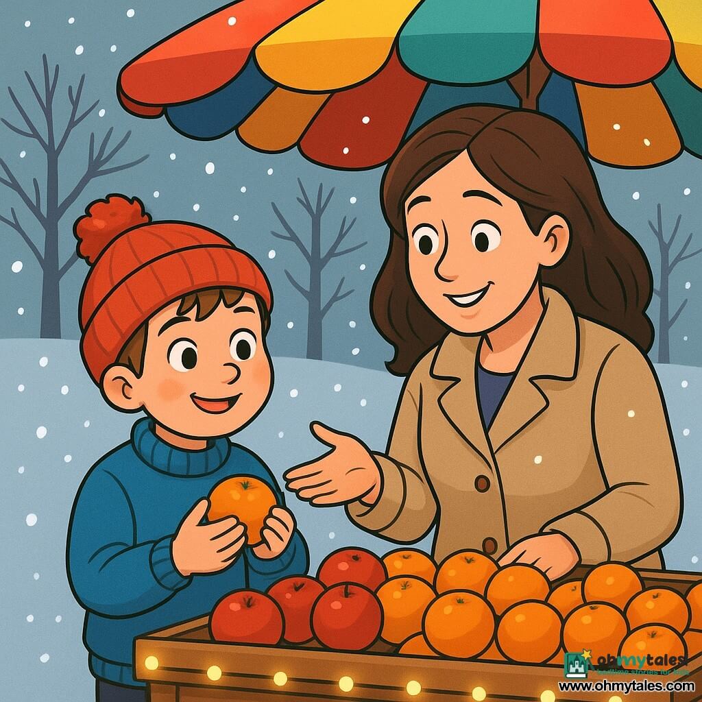 Oliver and the Sunshine in Winter | Story about winter | 5-6 years old ...