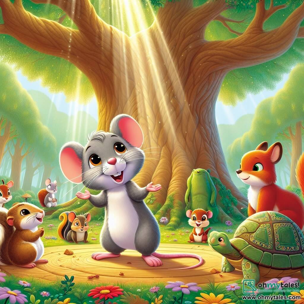 The Whispering Oak | Animal story | 9-10 years old | Tale