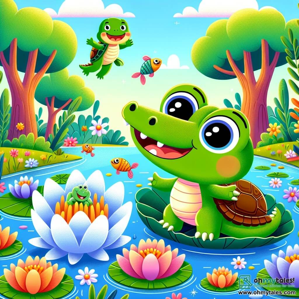 Charlie the Crocodile's Big Dream | Animal story | 3-4 years old | Tale