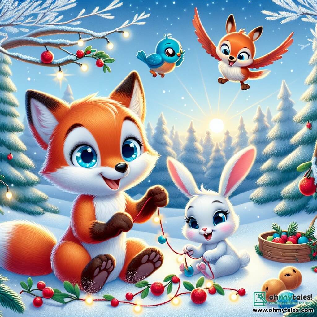 The Berry Surprise | Christmas story | 3-4 years old | Storie of a ...