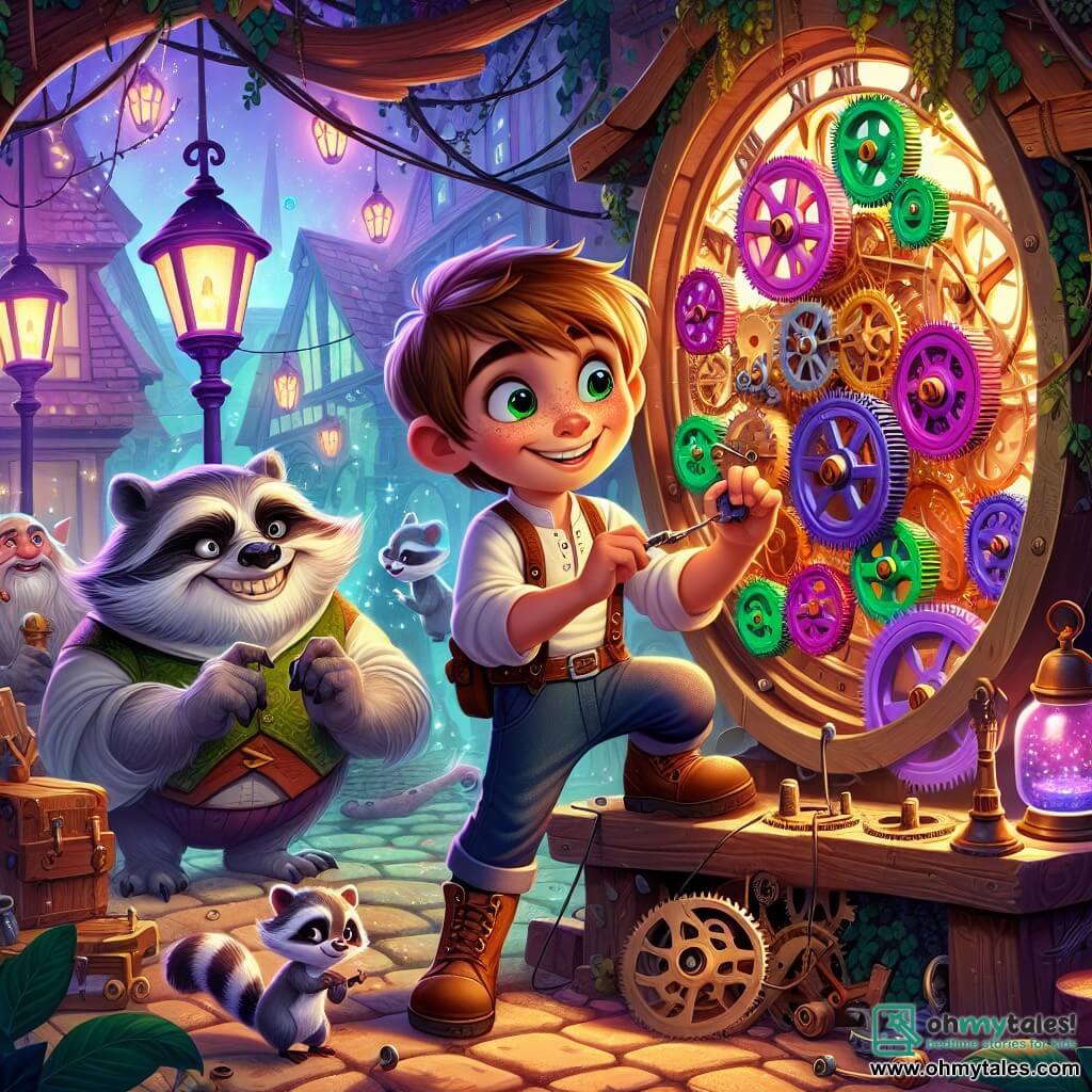 The Clockwork Chronicles | Urban fantasy | 7-8 years old | Fantastic story