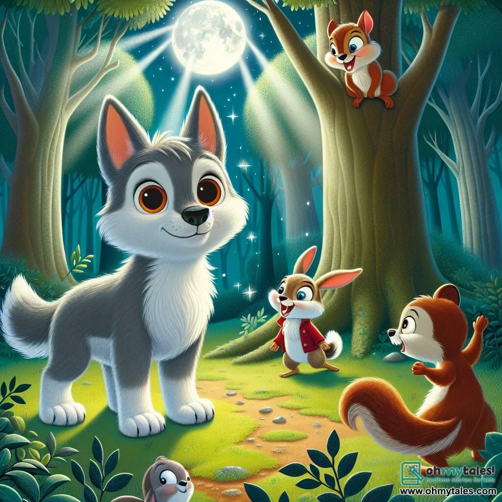 Wally's Moonlight Adventure | Educational story | 1-2 years | Stories ...