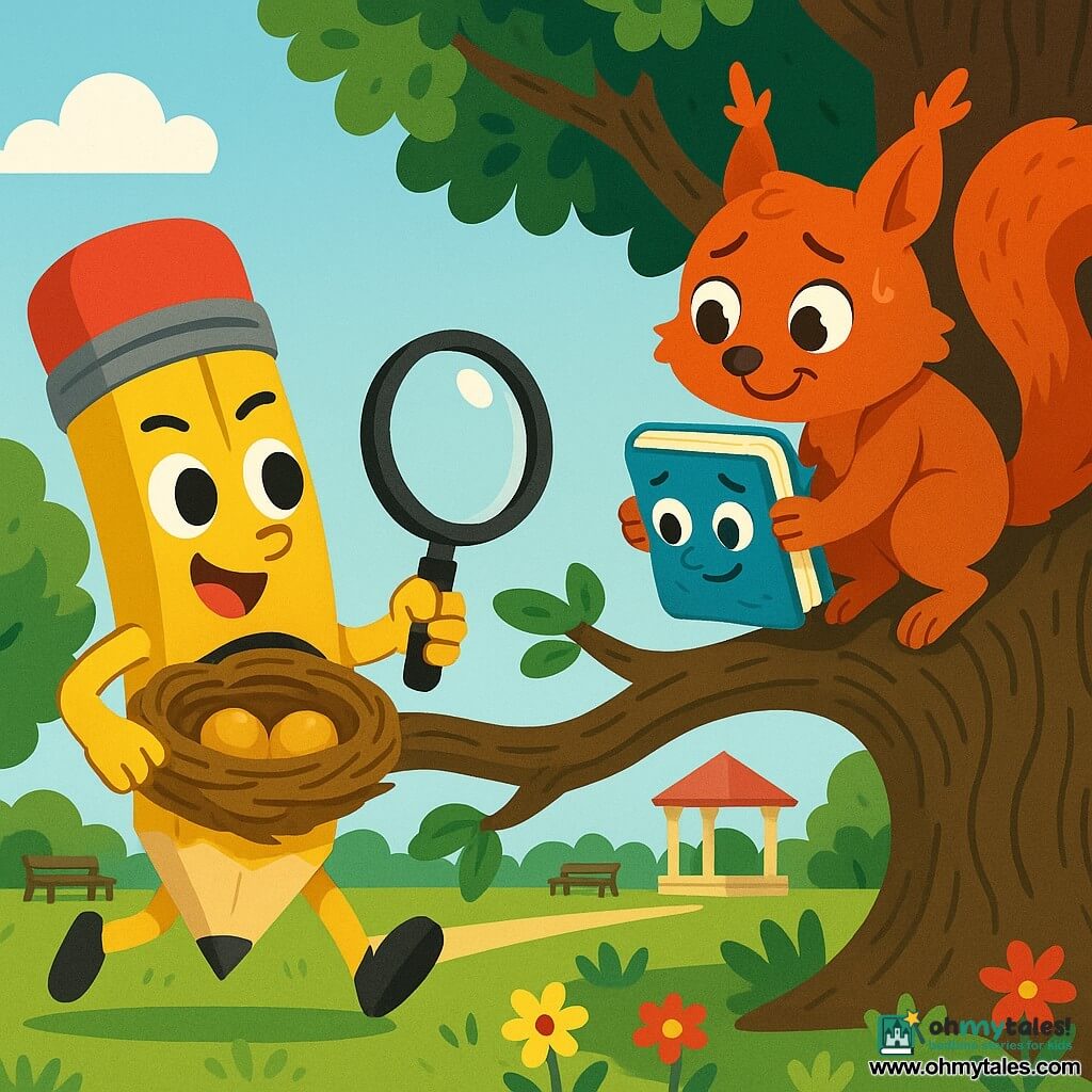 The Mystery of the Missing Notebook | Story of little detectives | 5-6 ...