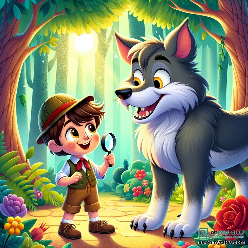 El Lobo Cantor | Gran lobo malo | 3/4 años | Cuento tradicional