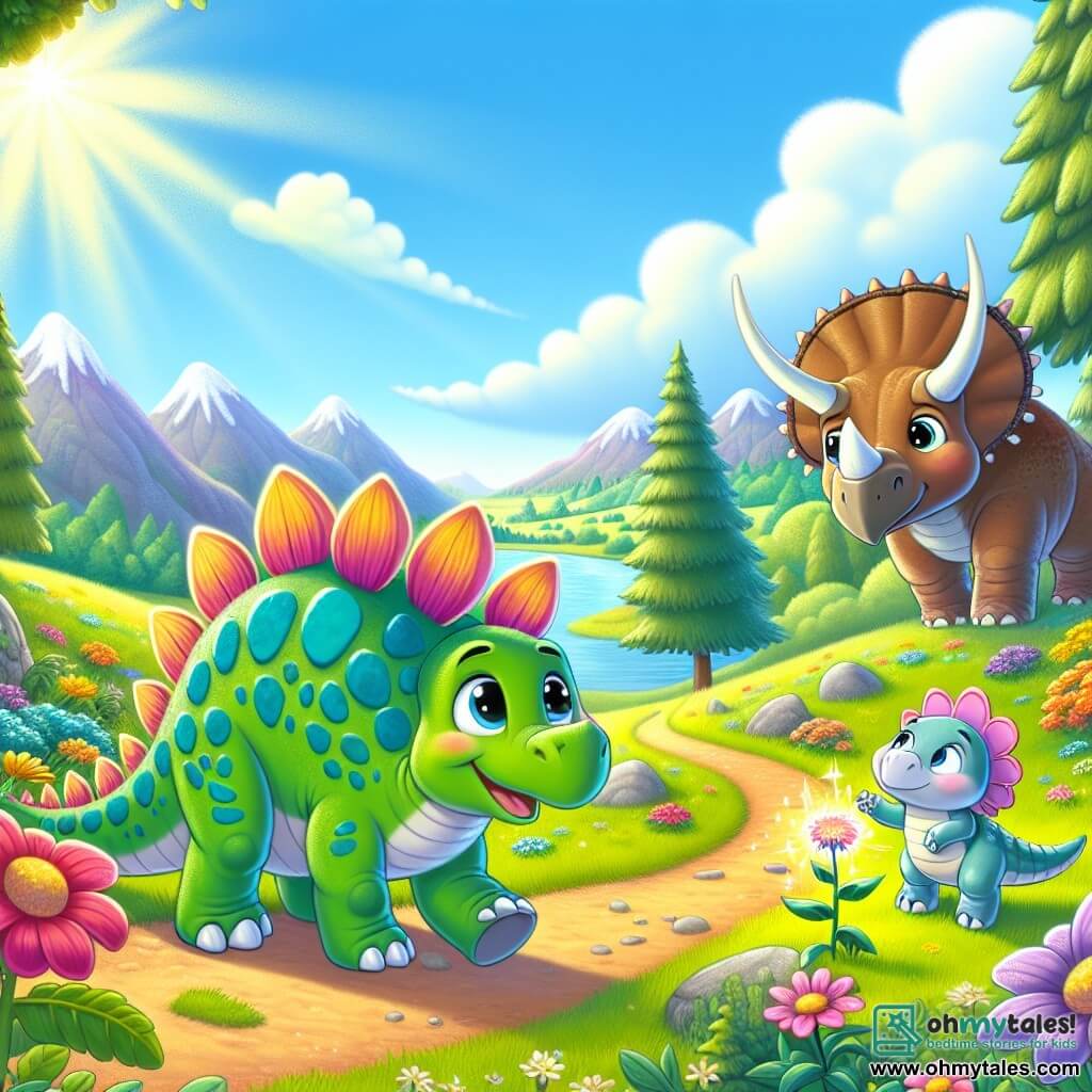 🎧 Shiny Dino Adventures | Dinosaur story | 3-4 years old | Audio story ...