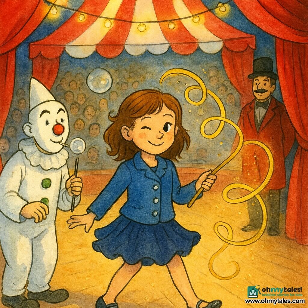 Mila and the secret wink of the Bright-Button Circus | Circus story | 7 ...