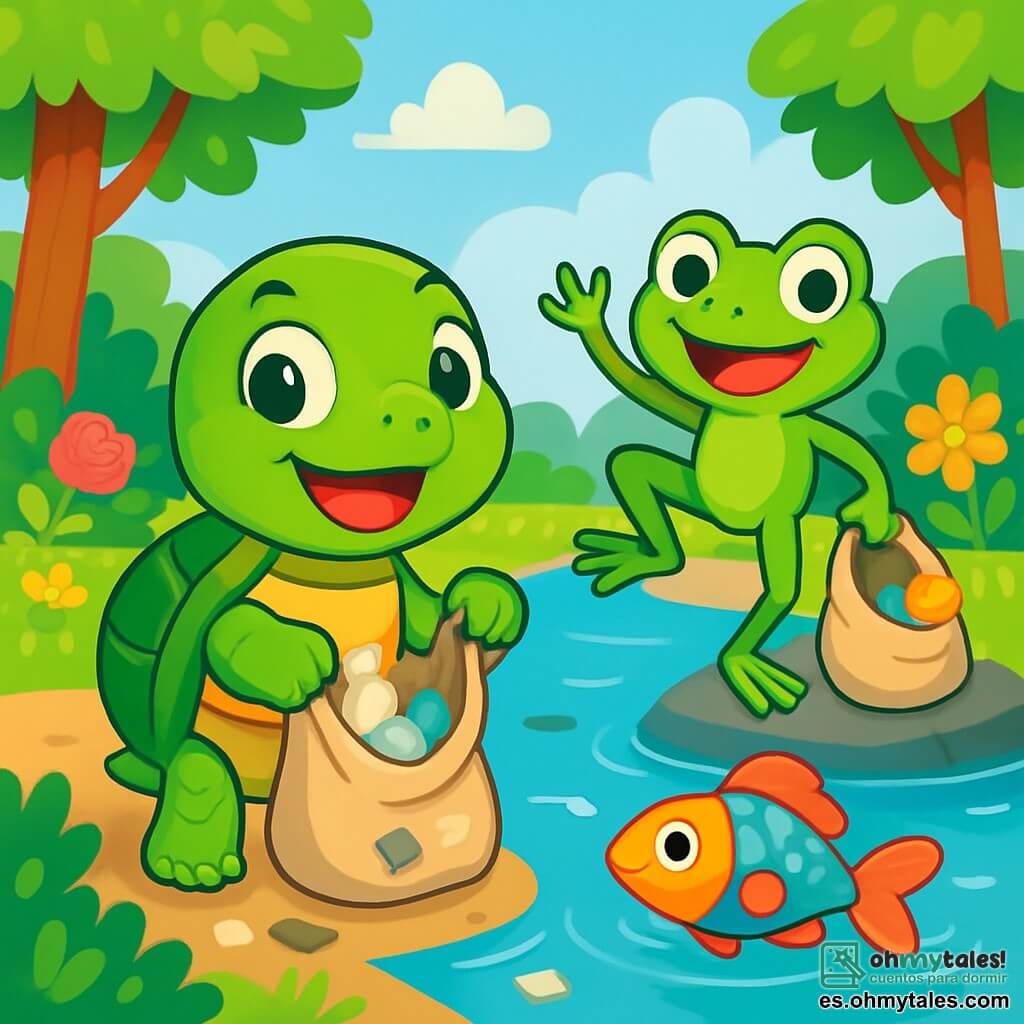 Tico y el lago mágico | Cuento sobre la ecología | 7/8 años | Cuento ...