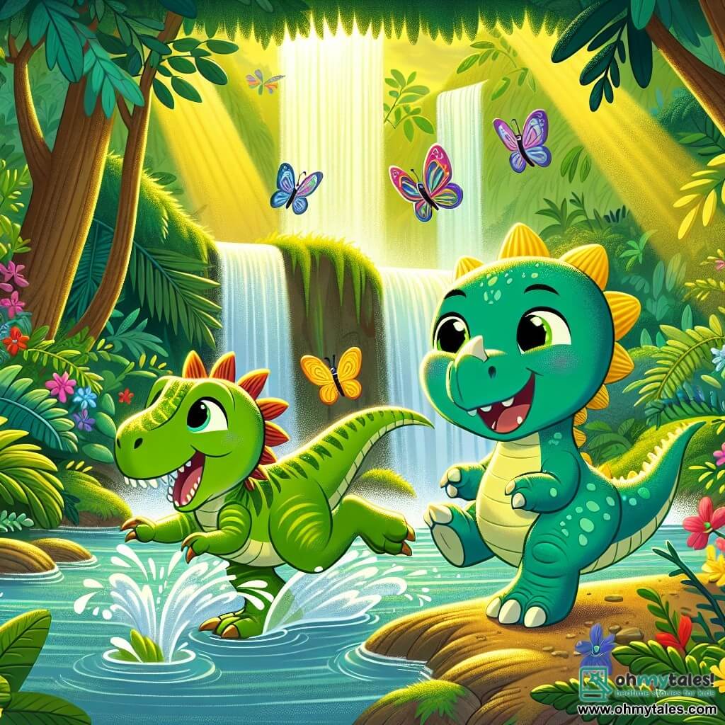 Rappy and Tilly's Jungle Journey | Dinosaur story | 3-4 years old ...