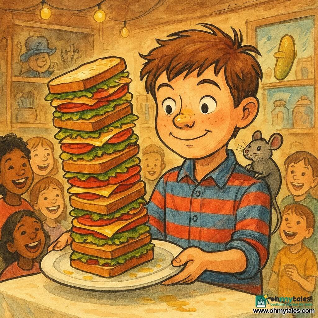 Timothy Tinker and the Impossible Sandwich Stack | Impossible challenge ...