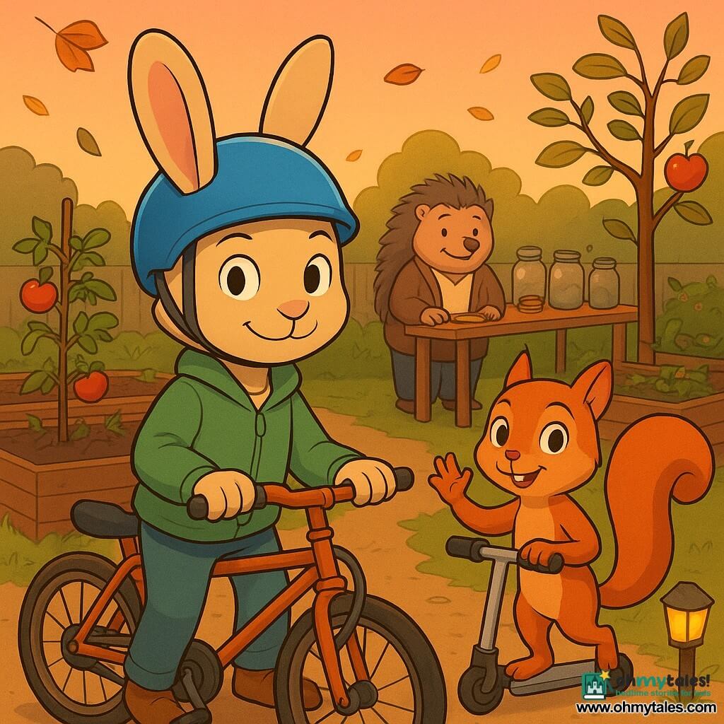 🎧 Milo the Bike Rabbit and the Night of the Listening Garden | Story ...