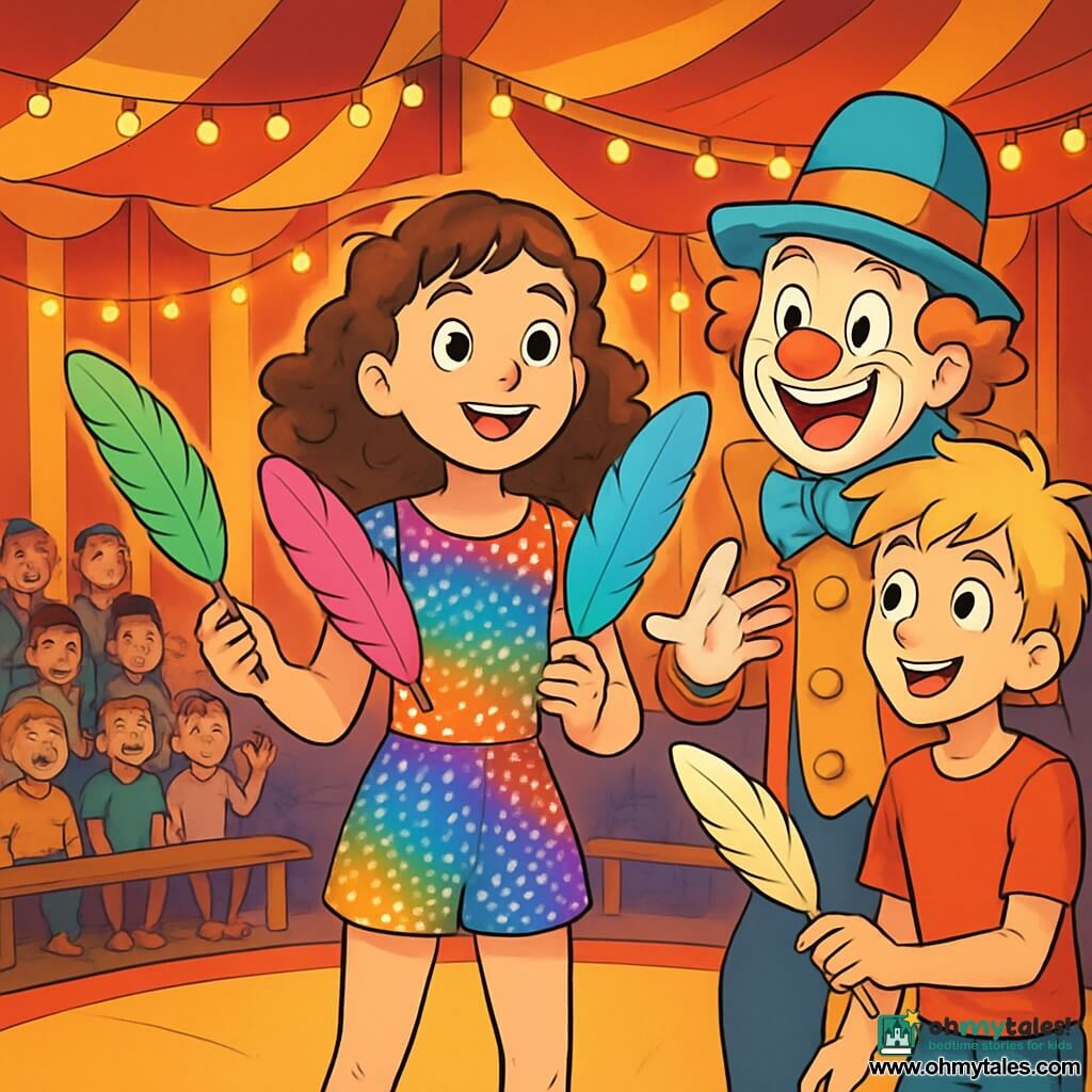🎧 Ellie and the feathers of the big top | Circus story | 11-12 years ...