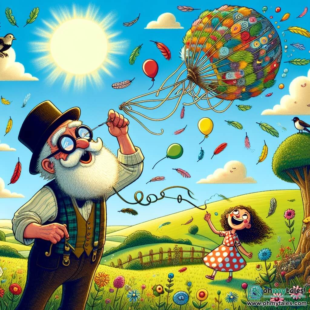 Tickling the Clouds | Wacky invention story | 5-6 years old | Funny story