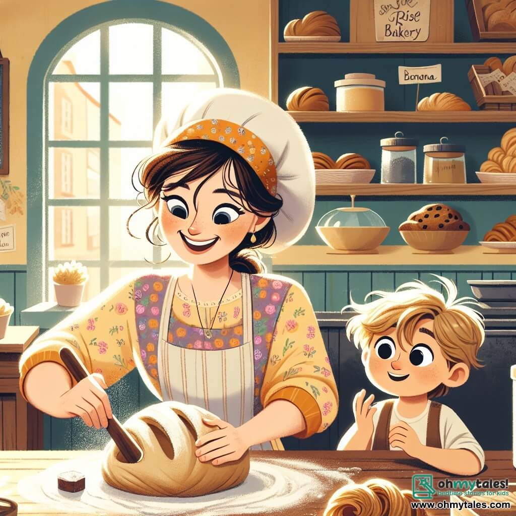 The Doughy Adventure | Baker's story | 7-8 years old | Story about a ...