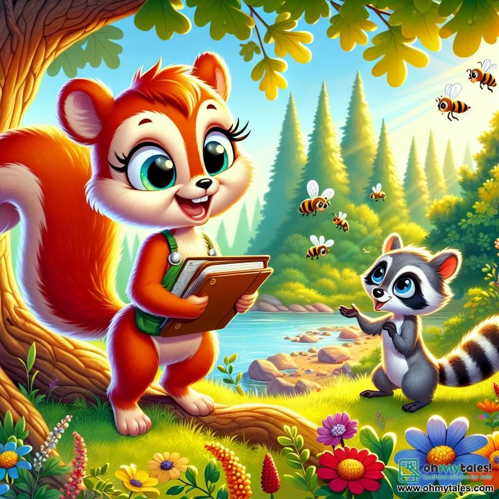 Sunny and Rocky's Forest Adventures | Story about the back-to-school ...