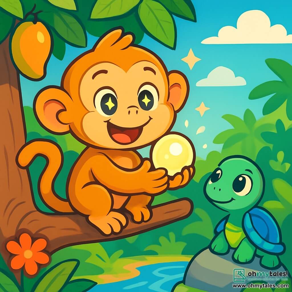 Mango and the Magical Moonlit Wings | Animal story | 5-6 years old | Tale