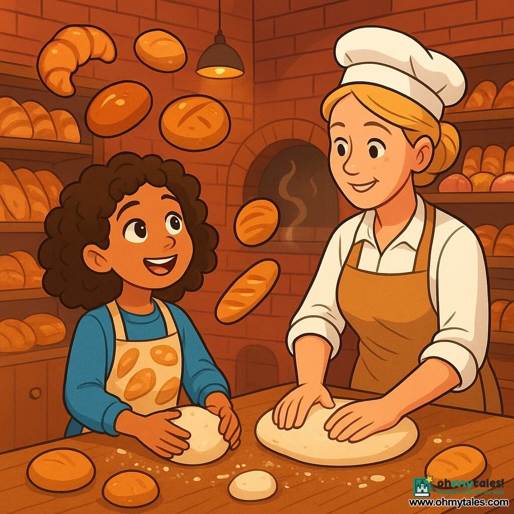 💬 Maya and the Magical Bakery Night | Baker's story | 9-10 years old ...