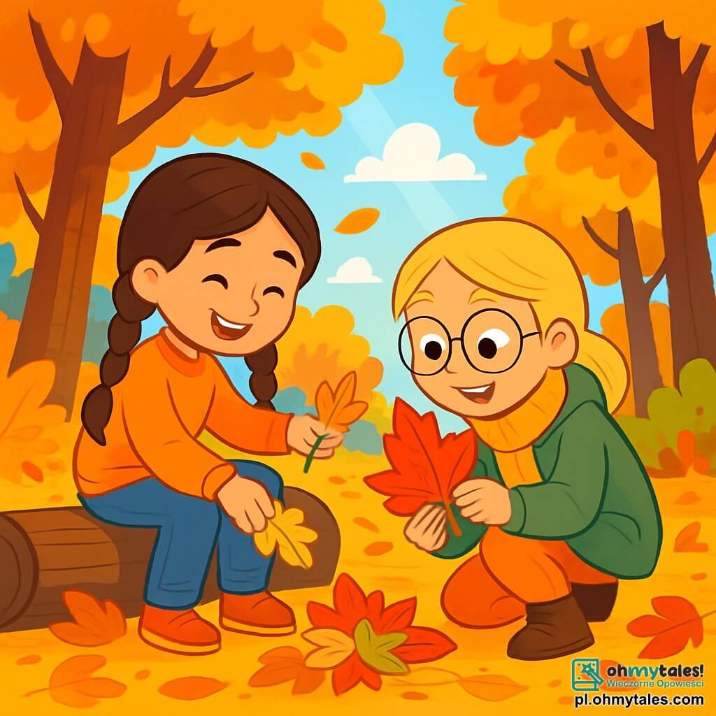 Jesienna mapa skarbów Zuzi i Oli | Opowieść edukacyjna | 9-10 lat ...