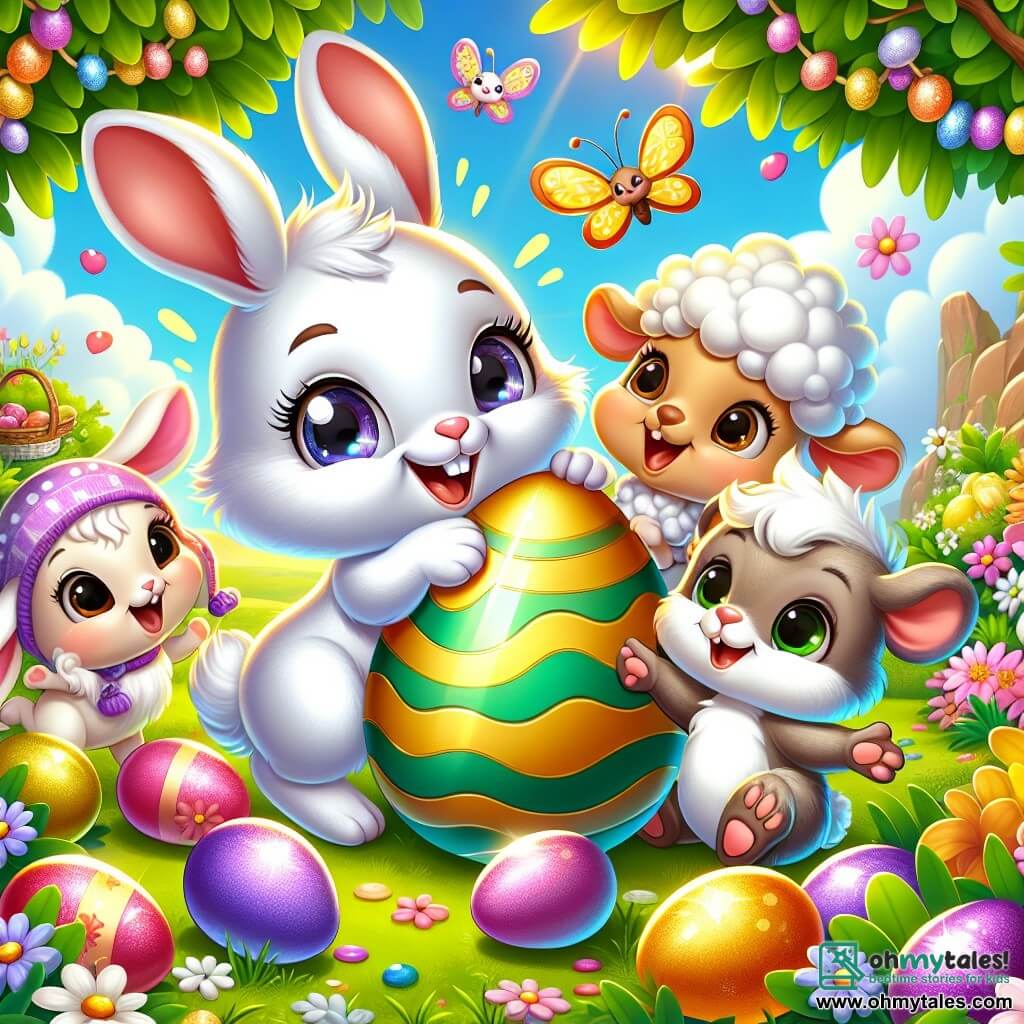 🎧 Benny's Bunny Bonanza! | Story about Easter | 5-6 years old | Audio ...