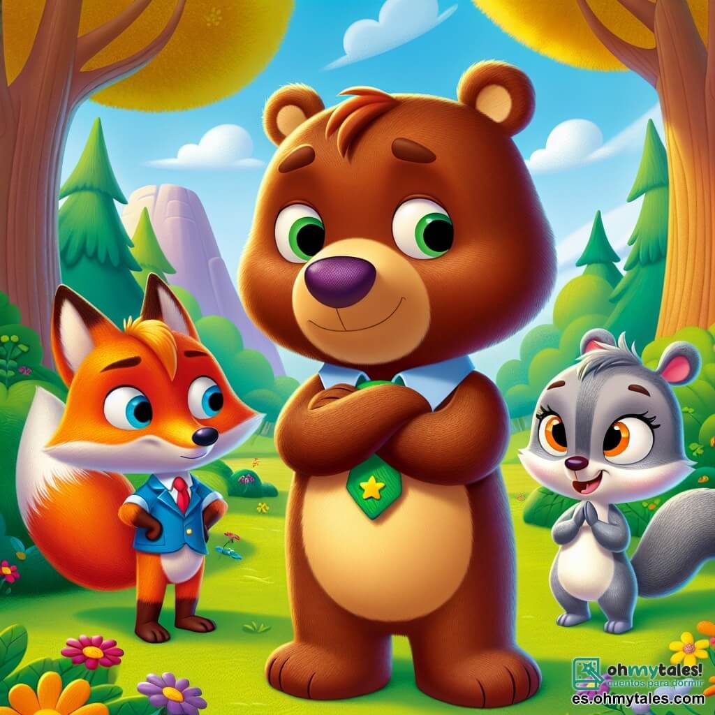 El oso Bruno y el secreto de la paz | Cuento sobre la guerra | 7/8 años ...