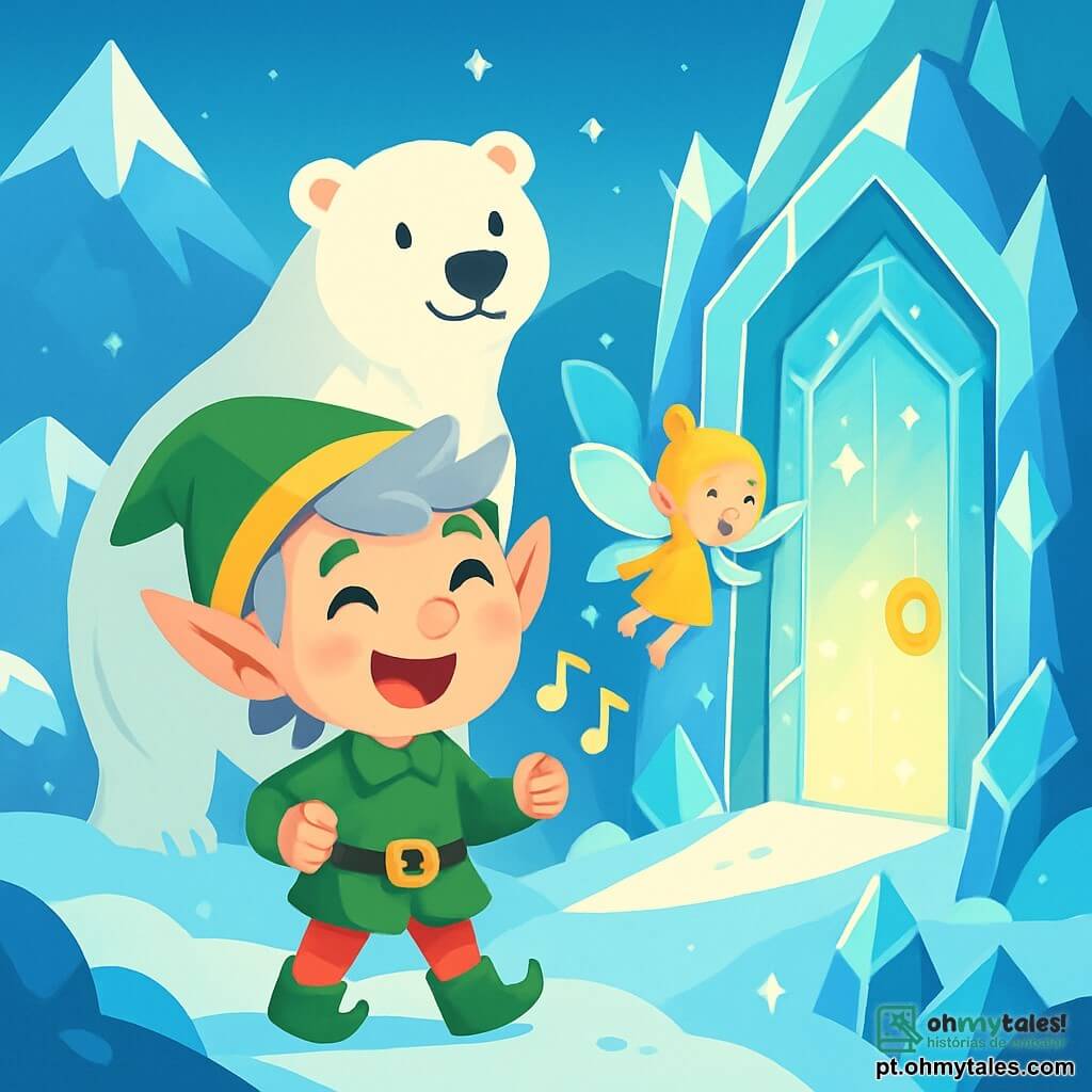 A aventura mágica na montanha de gelo | História de criatura fantástica | 3 a 4 anos | História ...