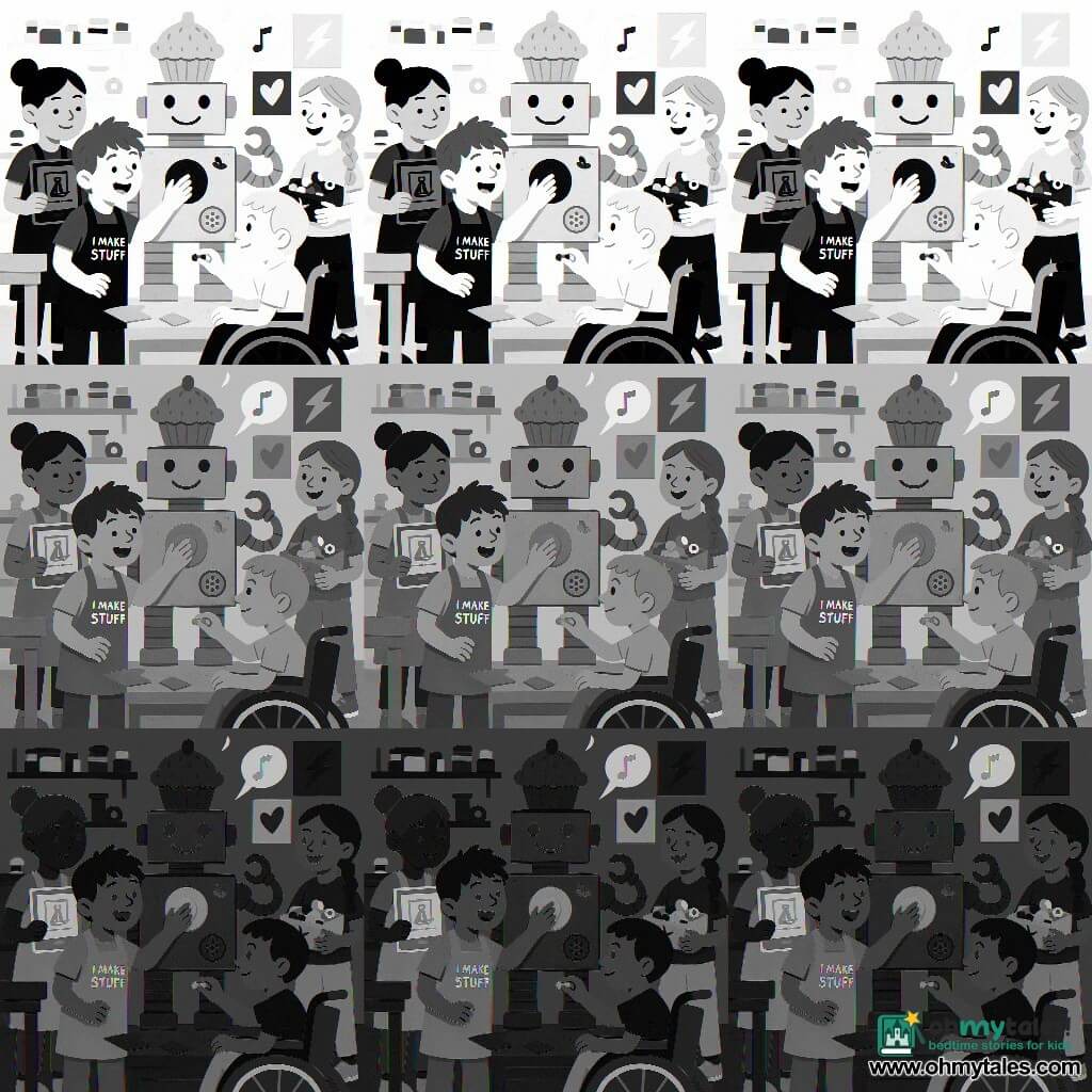 Mr. Calm-a-Lot and the point remover robot | Funny story about friends ...