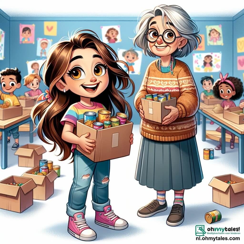 Merel en de Grote Hulpactie | Verhaal over armoede | 7/8 jaar | Educatief verhaal