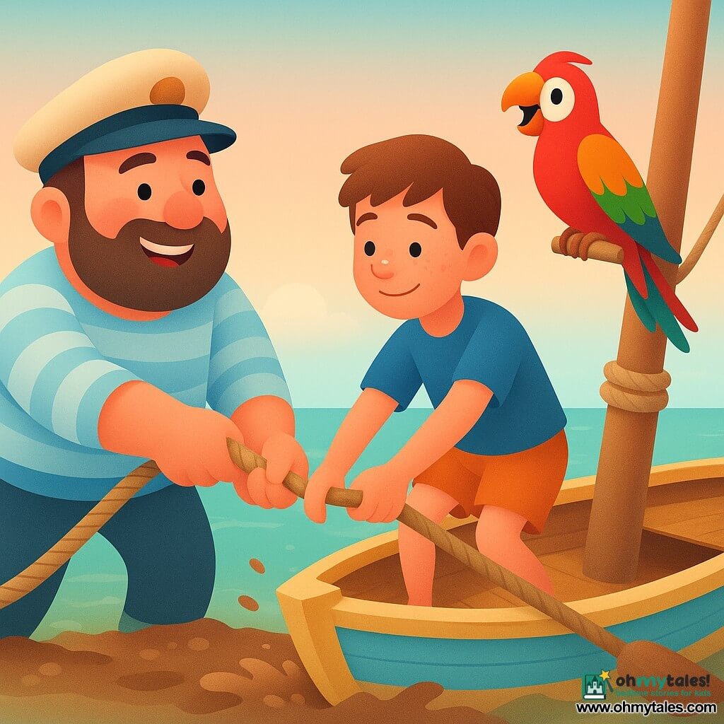 Captain Ben and the Treasure That Said Share | Pirate story | 1-2 years ...