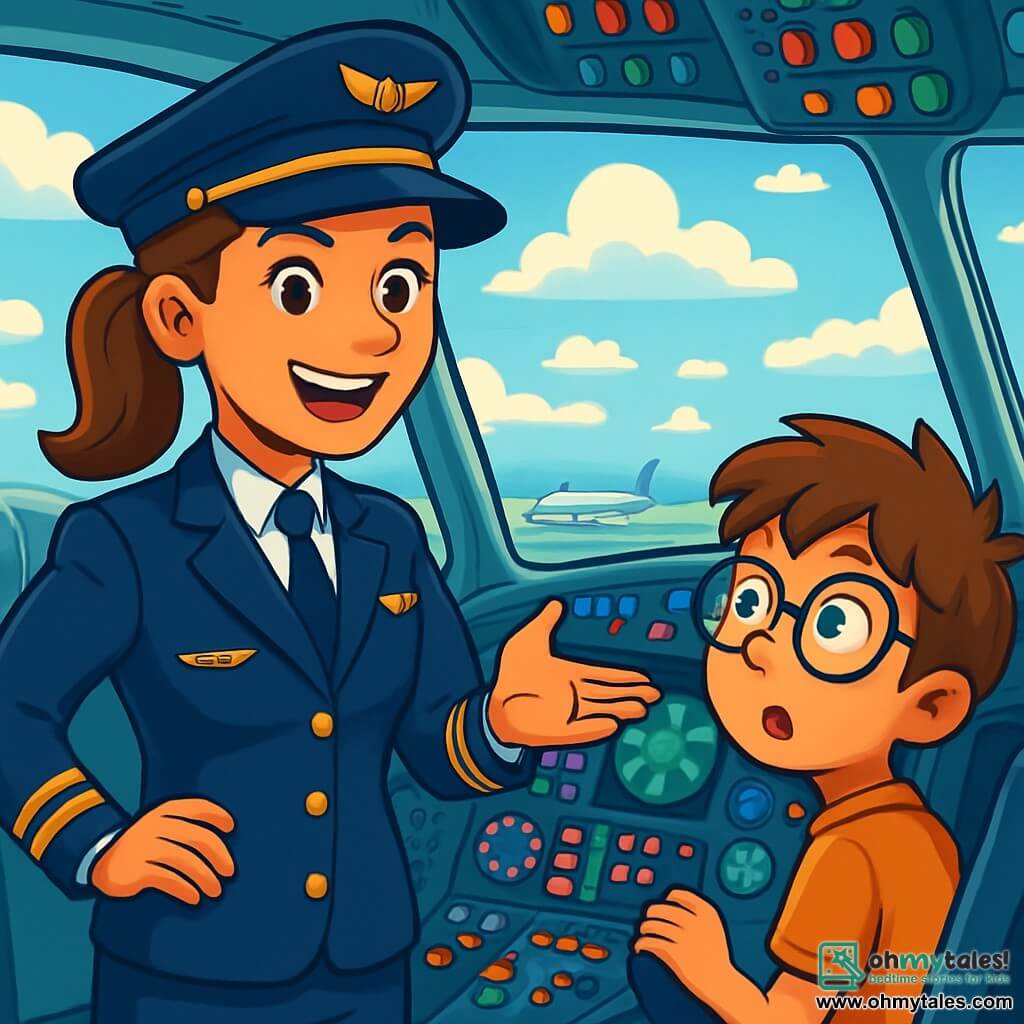 Captain Amelia and the Sky's Secrets | Pilot's story | 9-10 years old ...