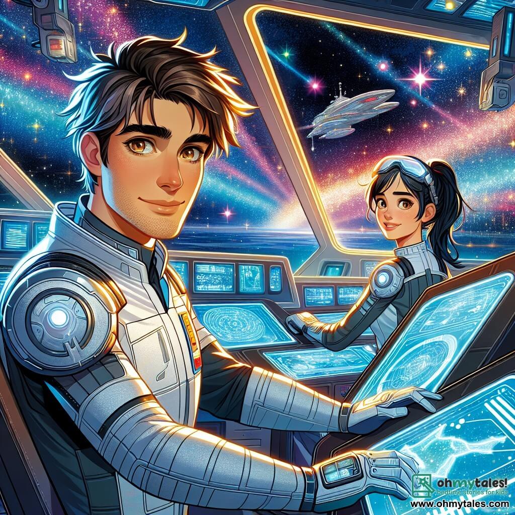 Journey to the Trion Cluster | Space travel story | 11-12 years old ...