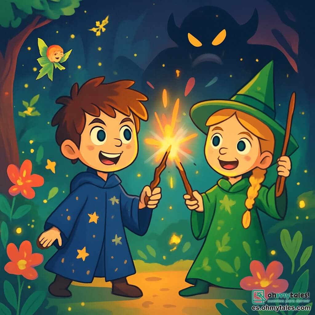 Leo y la Luz Mágica | Cuento fantástico de brujería | 9/10 años ...