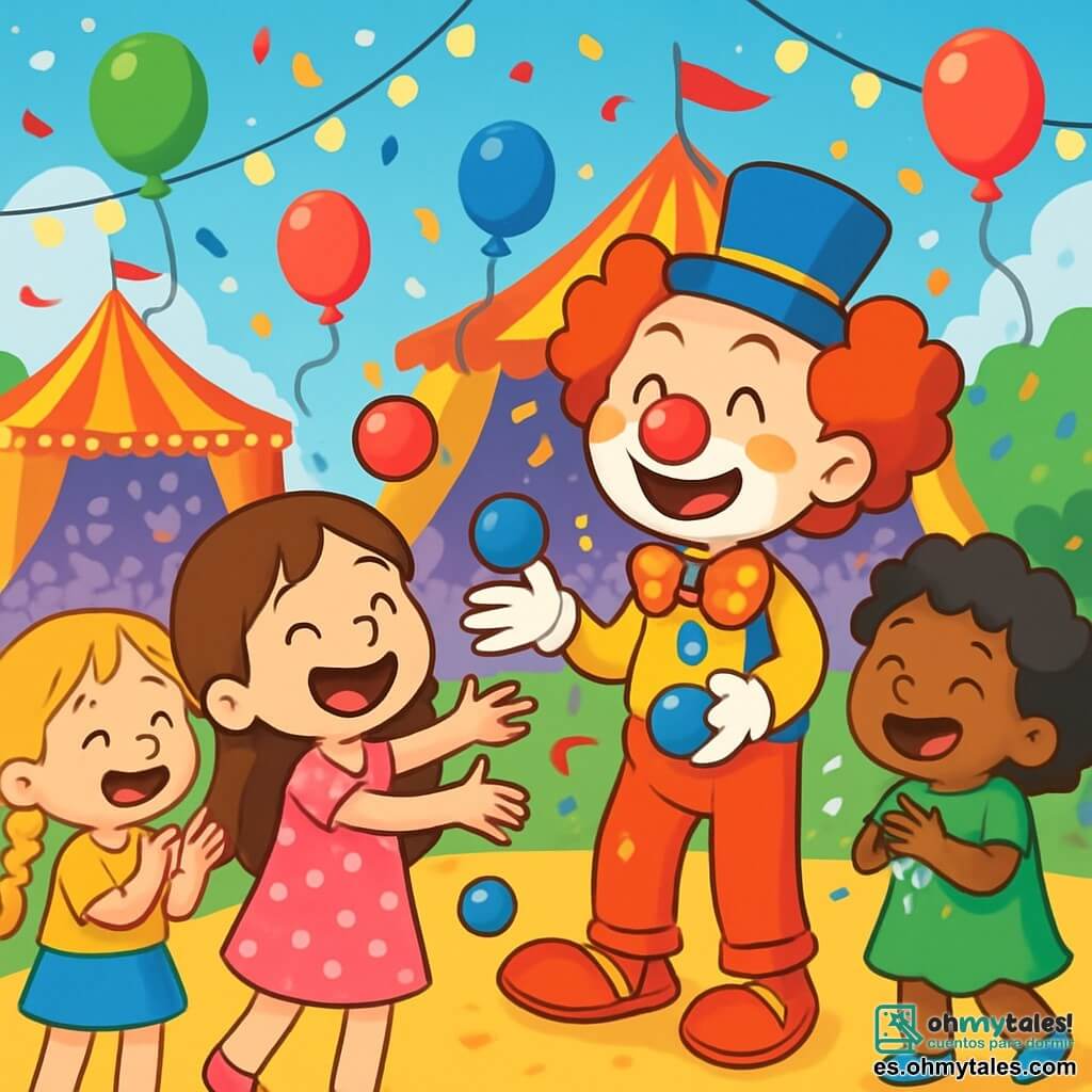 La magia del circo y las risas de Pepito | Cuento de circo | 3/4 años ...