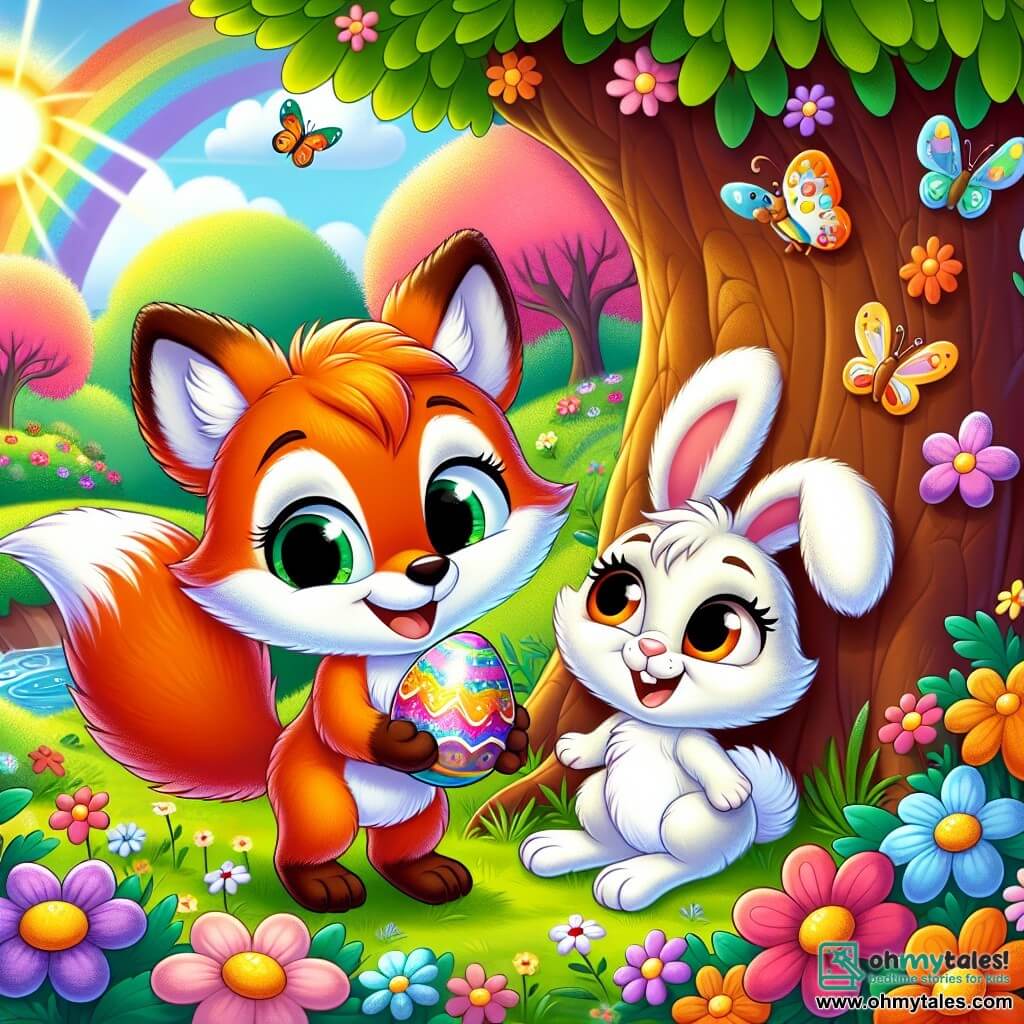 🎧 Felix and Bella's Magical Egg Adventure | Story about Easter | 3-4 ...