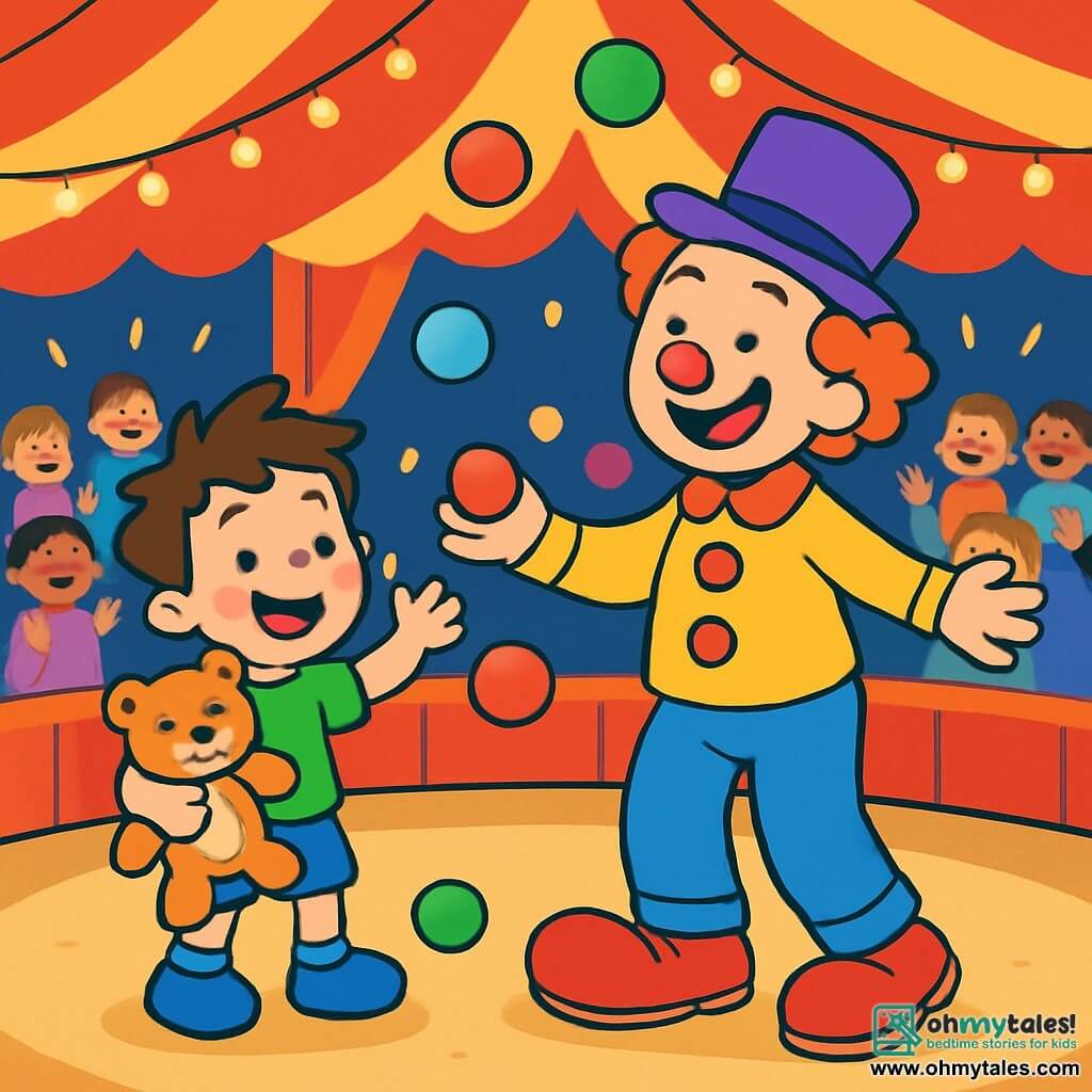 Tommy's Juggling Dream: A Circus Adventure | Circus story | 3-4 years ...