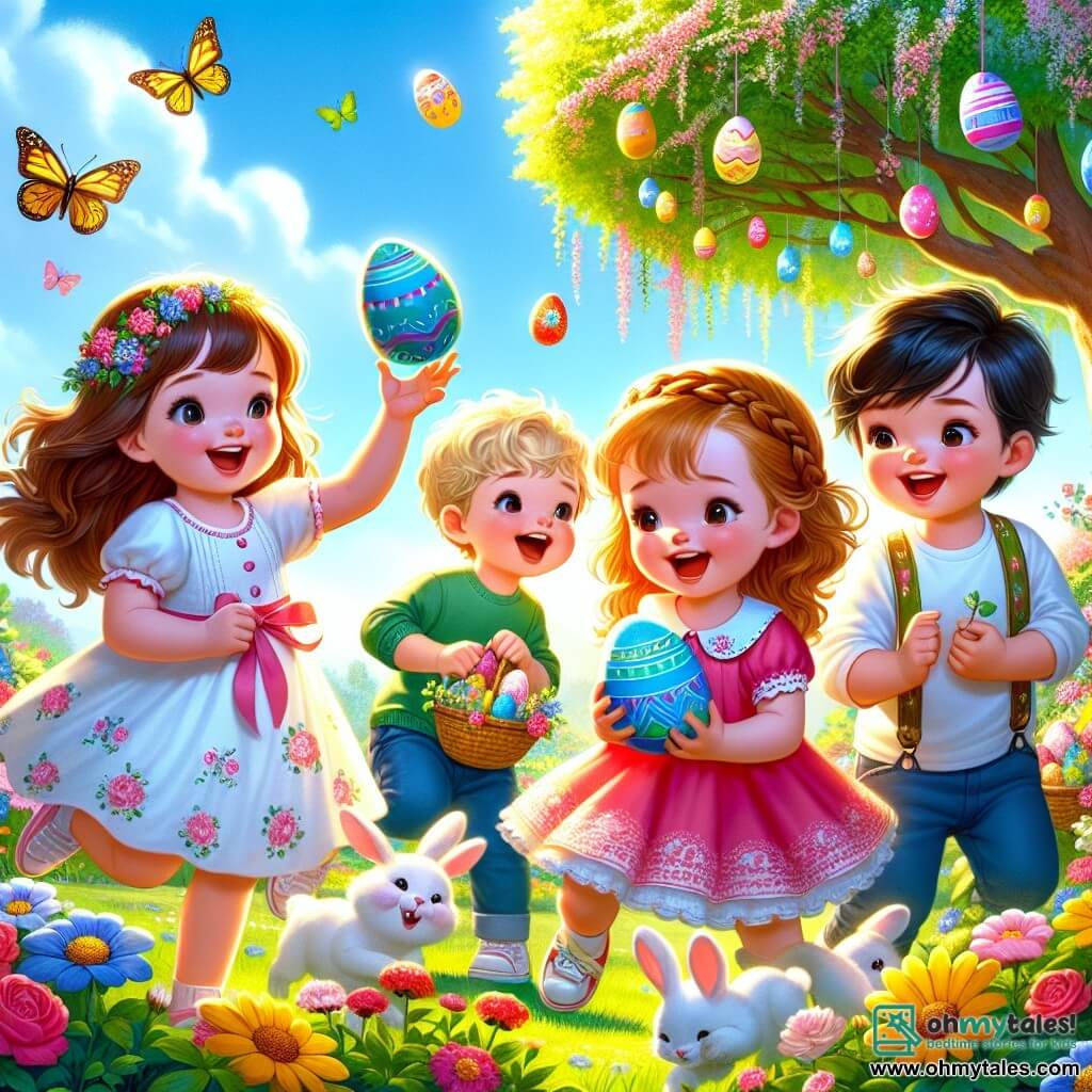 Benny Bunny's Egg Hunt | Story about Easter | 1-2 years | Storie of a ...