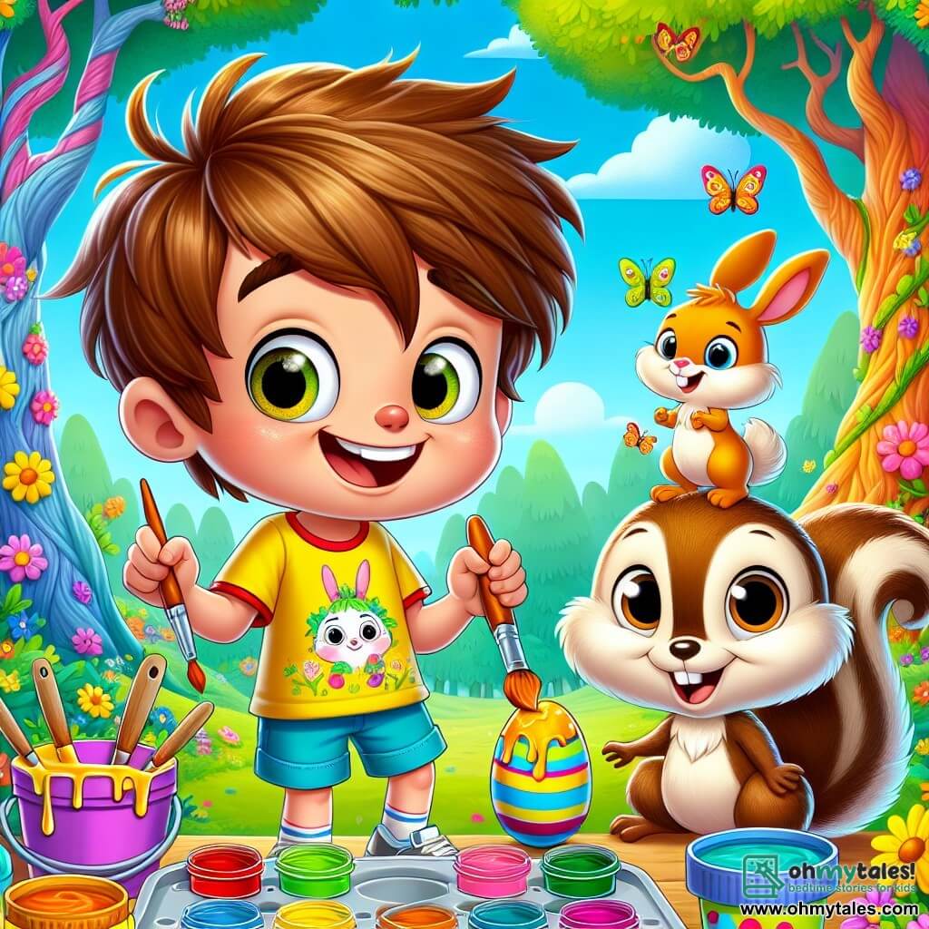 Oliver and the Magical Egg Hunt | Story about Easter | 7-8 years old ...