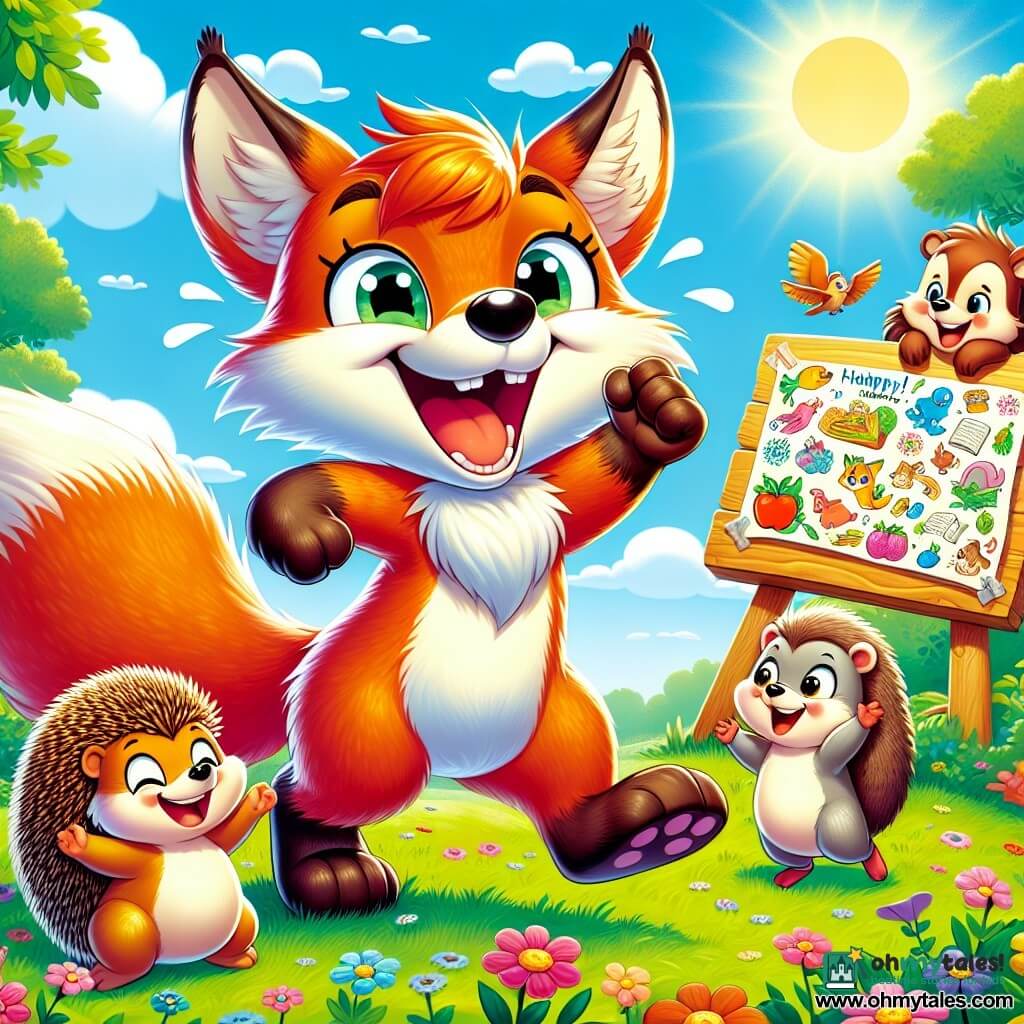 The Team Challenge Board and the Meadow of Giggles | Funny story about ...