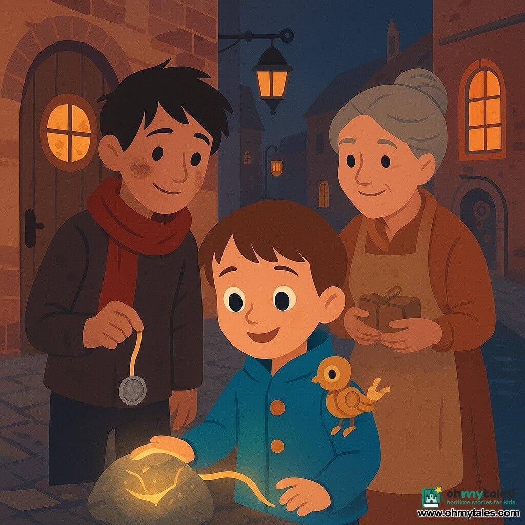 Milo and the quiet mark | Urban fantasy | 5-6 years old | Fantastic story