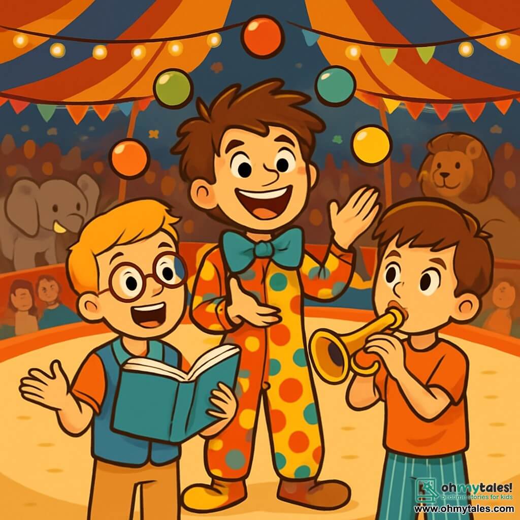 🎧 The Secret Talent Show at the Circus | Circus story | 11-12 years old ...