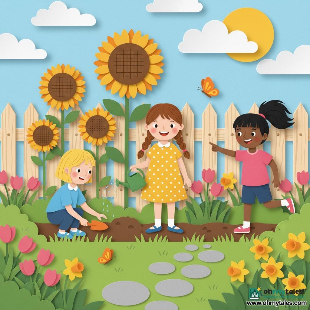 Blooming Friendship: A Springtime Journey | Story about spring | 5-6 ...
