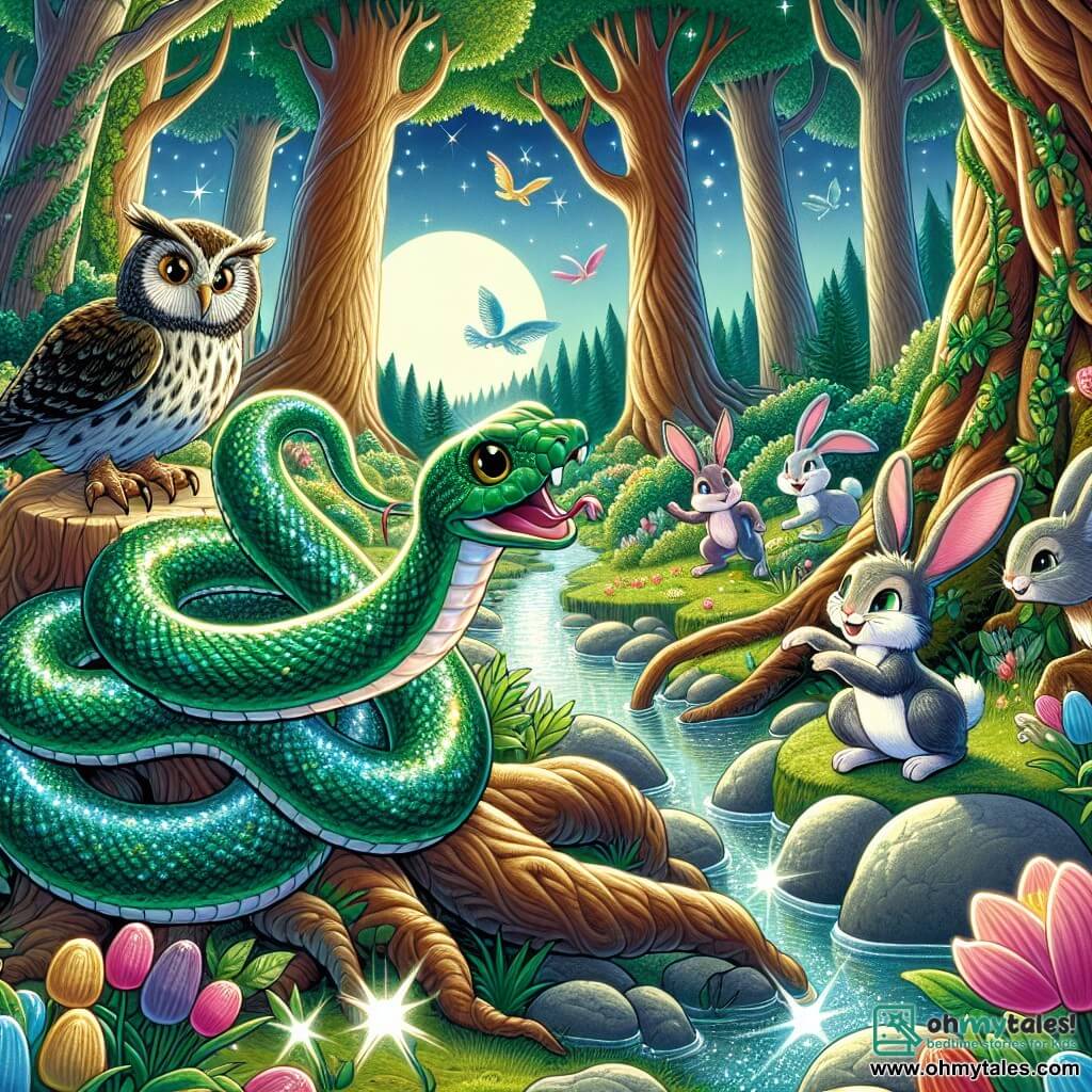 The Moonstone Quest | Animal story | 7-8 years old | Tale