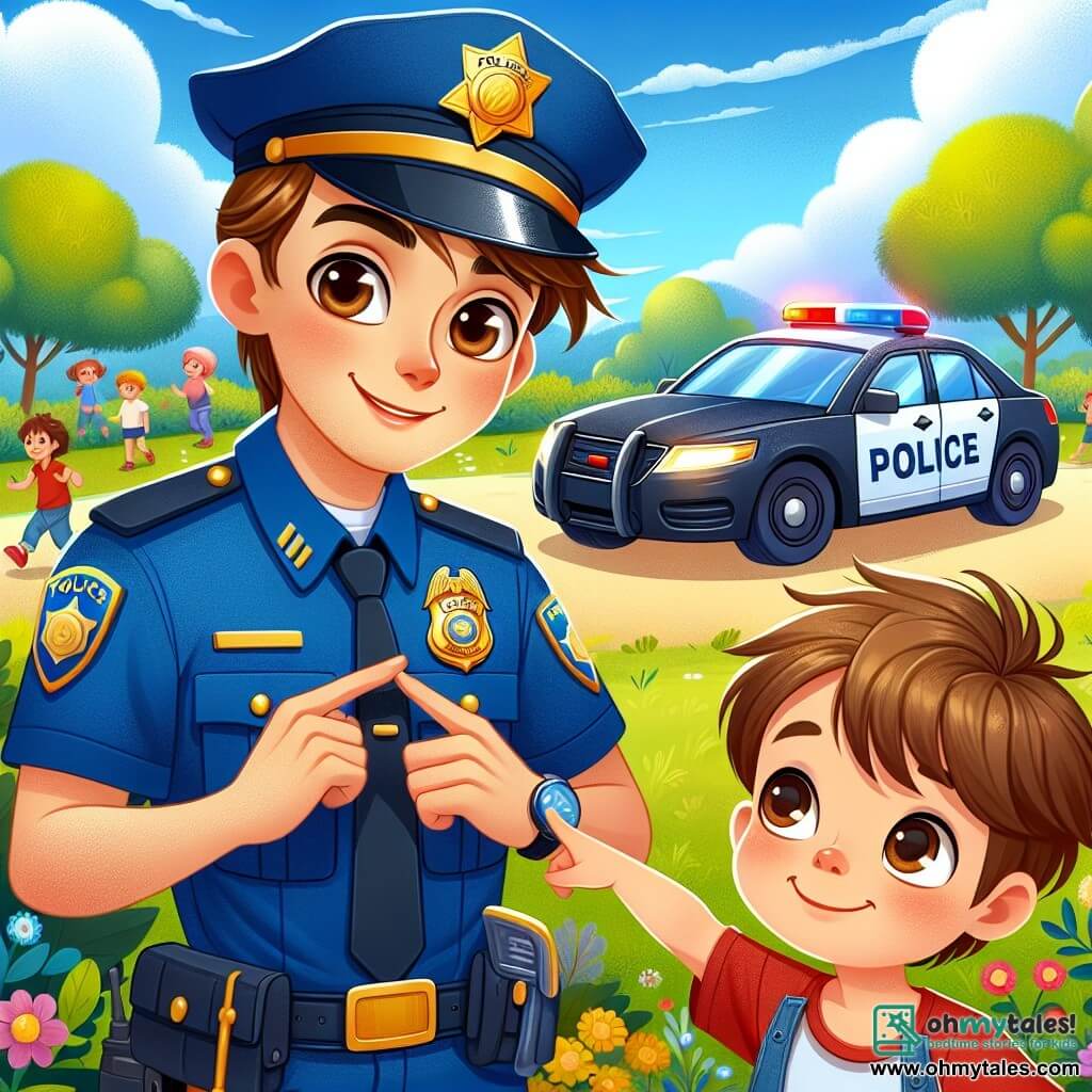 🎧 Timmy the Helper | Police Story | 1-2 years | Audio story and to read ...