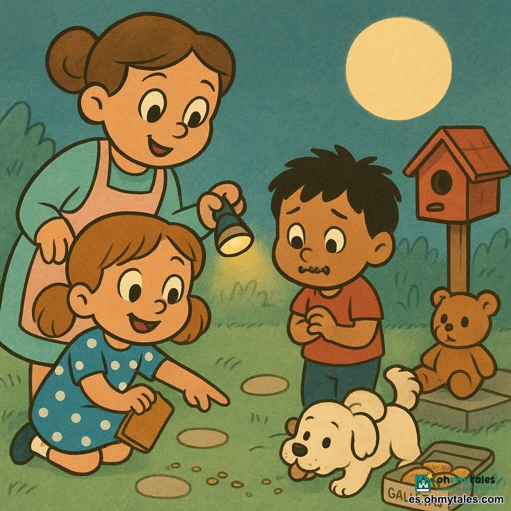 El misterio de las galletas de la luna | Cuento de pequeños ...