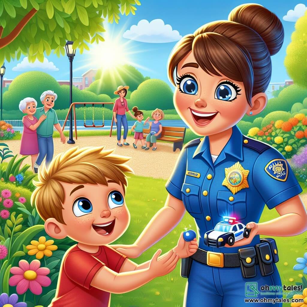 🎧 Tommy the Tiny Officer | Police Story | 3-4 years old | Audio story ...