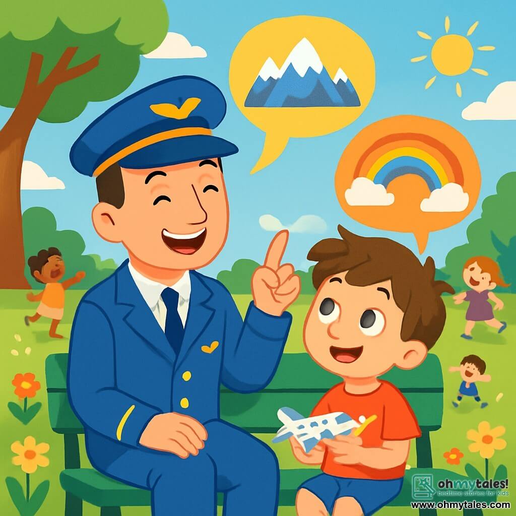 Max's Sky Adventure | Pilot's story | 3-4 years old | Story about a ...
