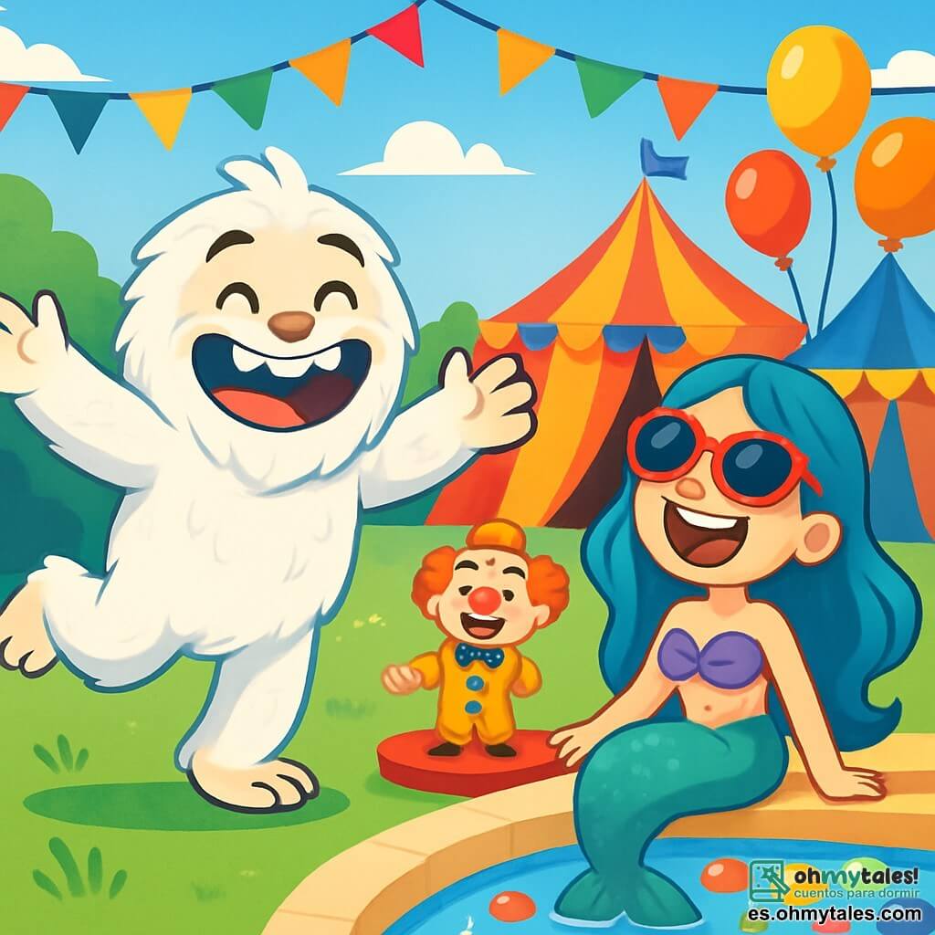 El secreto de la risa mágica en el circo de los mil colores | Cuento de ...